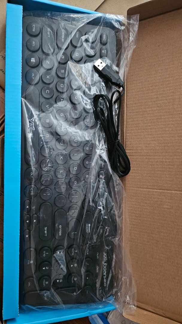 Alcatroz Jellybean U200 USB Keyboard, Computers & Tech, Parts ...