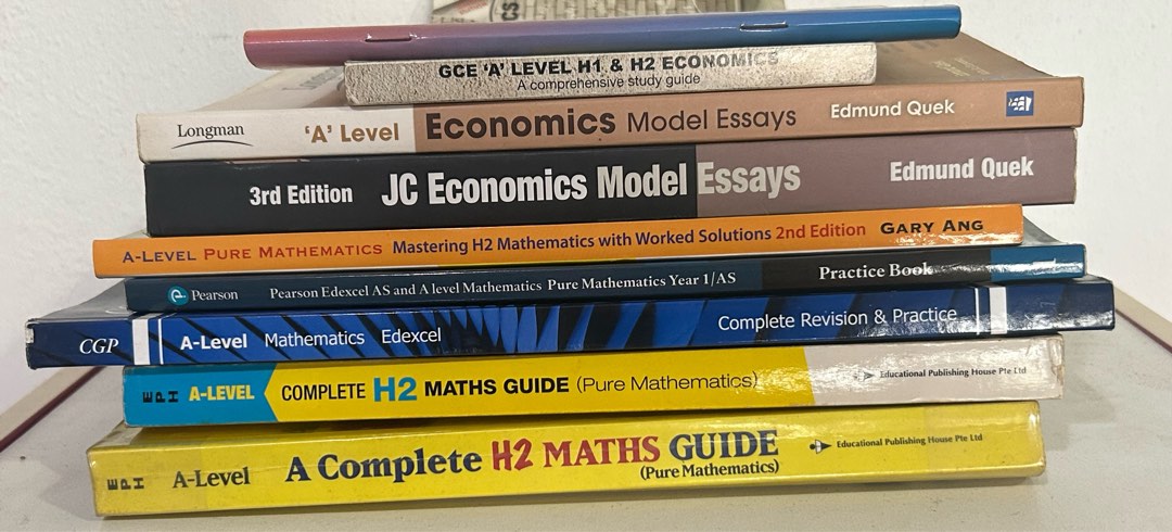 A-Level and JC Economics & Math Textbooks, Hobbies & Toys, Books ...