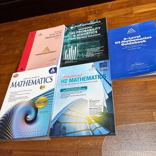 A-Level Study Smart H2 Mathematics Textbook, Hobbies & Toys, Books ...