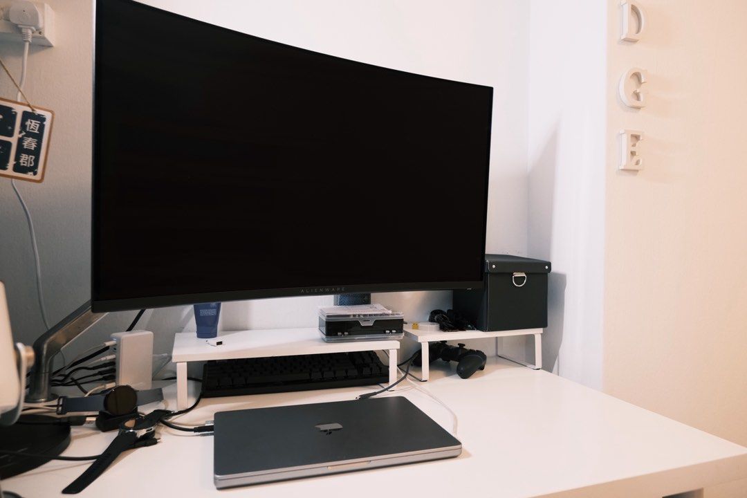 Alienware AW3225QF 32-inch QD-OLED Monitor, Computers & Tech, Parts ...