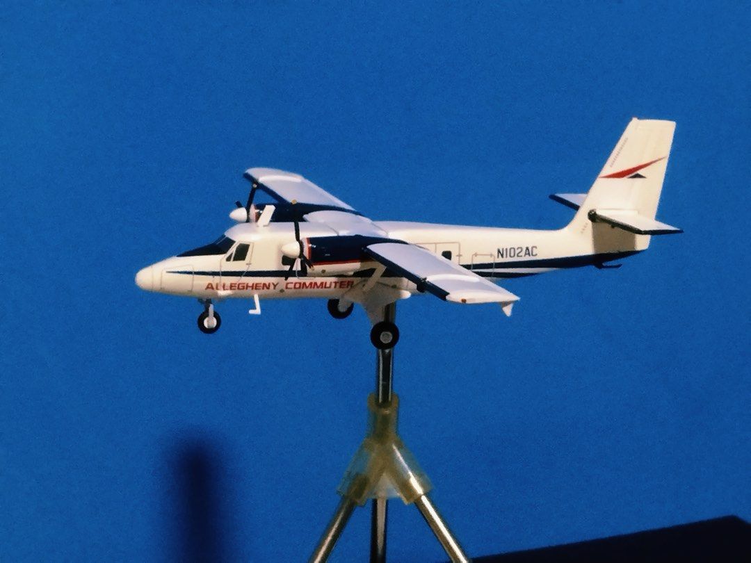 Allegheny Commuter Twin Otter - Airplane Model, Hobbies & Toys, Toys ...
