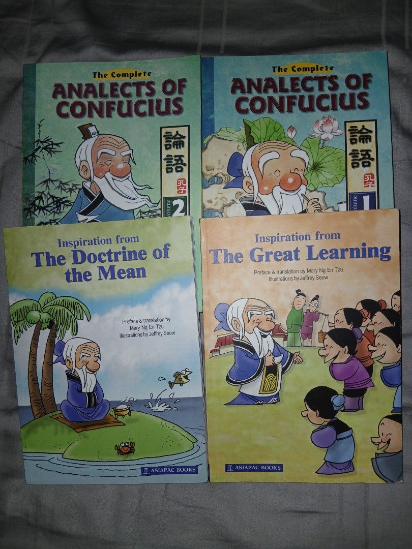 analects of confucius 1 & 2 + great learning & doctrine of mean ...