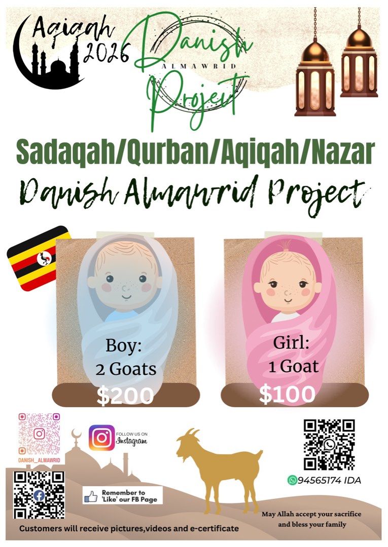 Aqiqah/Qurban/Nazar/Sadaqa 2026, Hobbies & Toys, Religious Items on ...