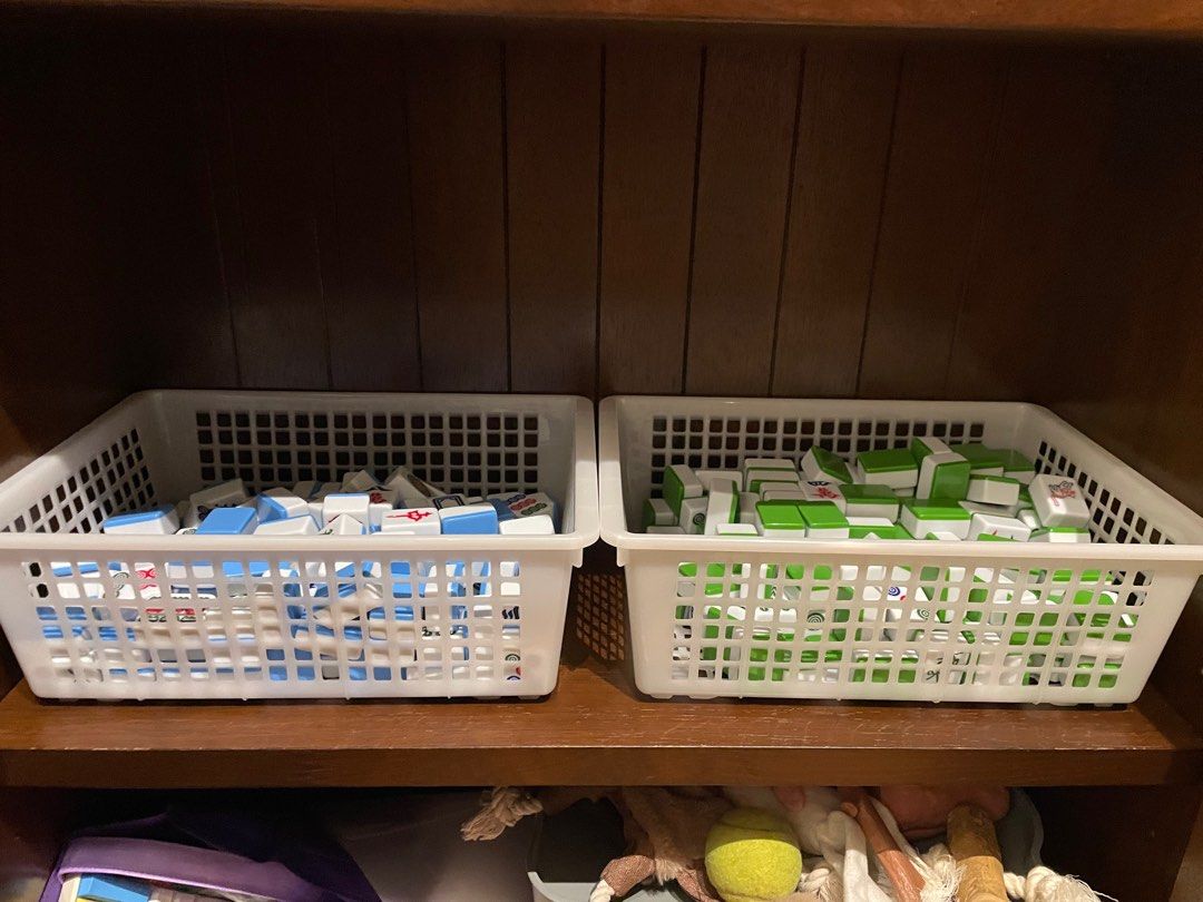 Automatic Mahjong Table with Tiles and Chips, Hobbies & Toys, Toys ...