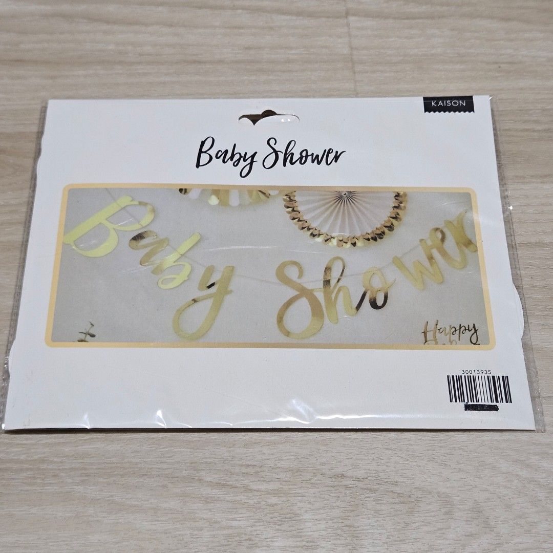 Baby Shower Party Banner, Hobbies & Toys, Occasions & Party Supplies on ...