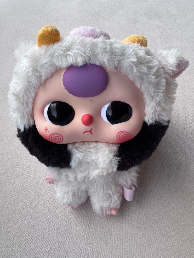 Baby Three Big Head Doll, Hobbies & Toys, Toys & Games on Carousell