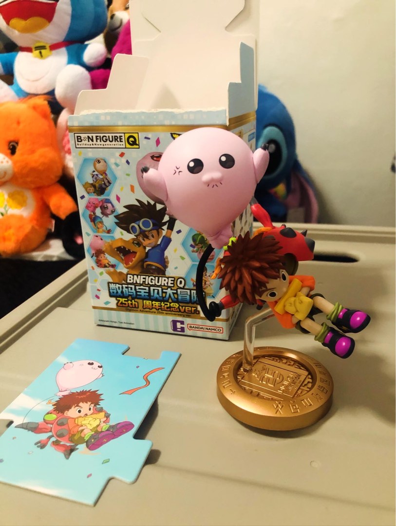 Bandai BNFigure Q x Digimon 25th Anniversary Blind Box, Hobbies & Toys ...