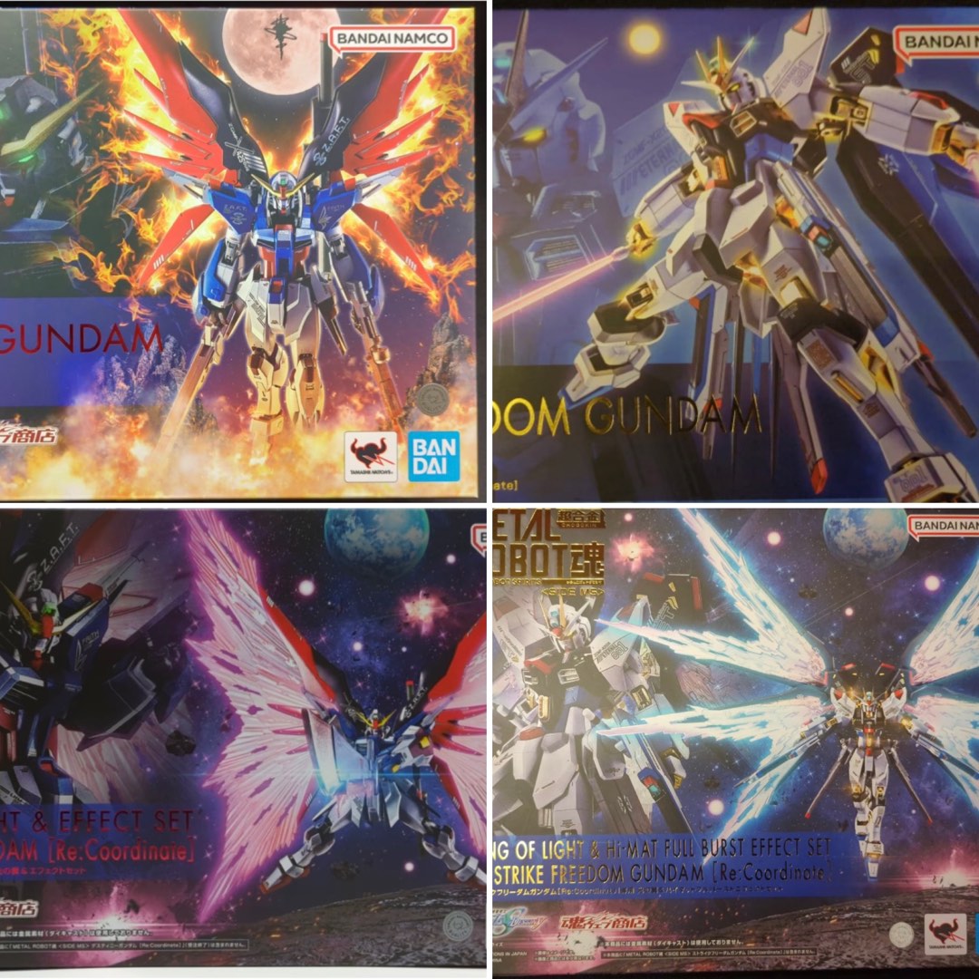 Bandai Spirits METAL Robot Spirits Mobile Suit Gundam Seed DESTINY ...