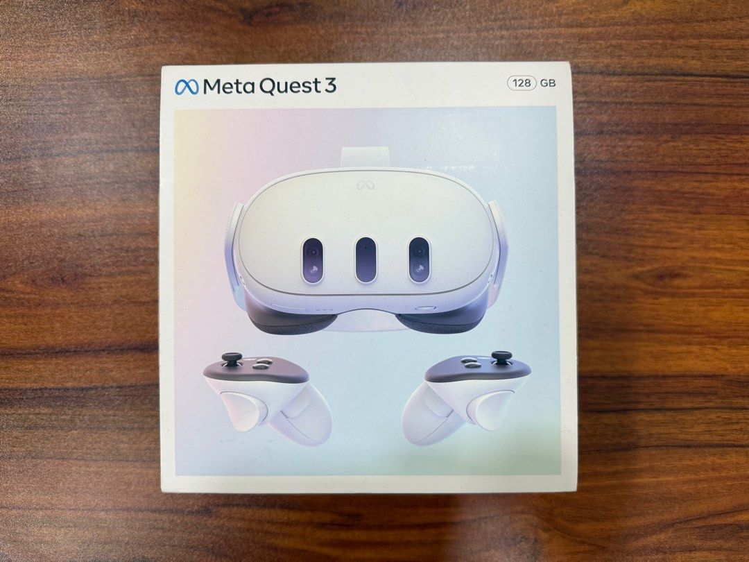 Barely Used - Meta Quest 3 VR Headset - 128GB, Video Gaming, Gaming ...
