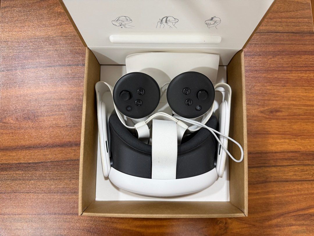 Barely Used - Meta Quest 3 VR Headset - 128GB, Video Gaming, Gaming ...