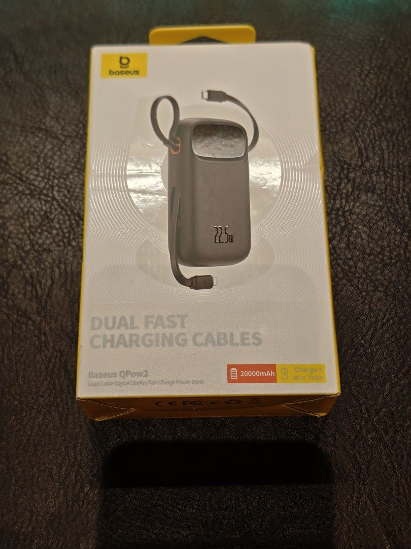 Baseus Qpow2 20000mAh Dual Fast Charging Power Bank, Mobile Phones ...