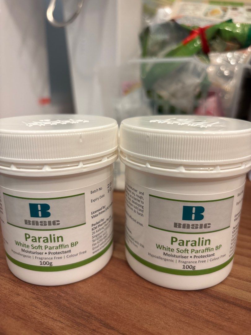 Basic Paralin White Soft Paraffin BP Moisturizer, Beauty & Personal ...