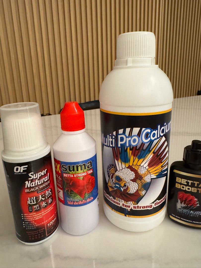 Betta Fish Supplements - Multi Pro Calcium, Suma, OF, Pet Supplies ...