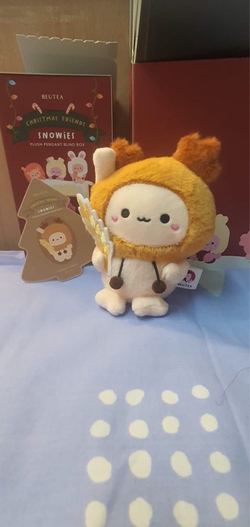 Beutea Christmas Friends Snowies Plush Pendant Blind Box, Hobbies ...