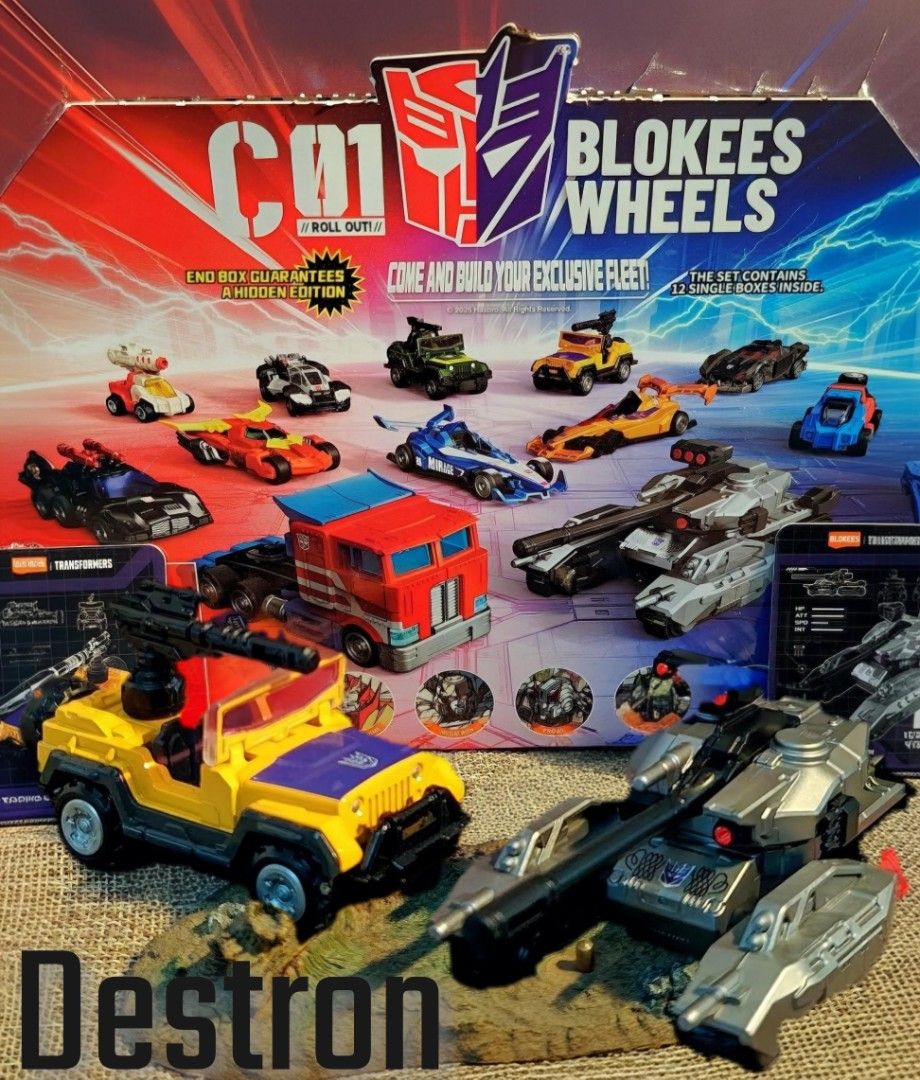 Blokees Wheels Transformers, Hobbies & Toys, Toys & Games on Carousell