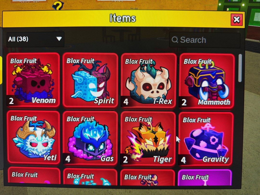 Blox Fruits - Various Fruits Available, Video Gaming, Gaming ...