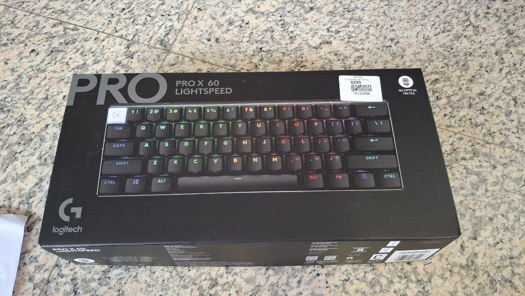 BRAND NEW Logitech G Pro X 60 Lightspeed Keyboard, Computers & Tech ...