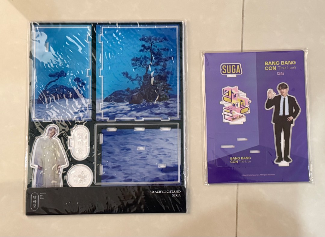 BTS SUGA Official Acrylic Stand (Dal Ma Jung & Bang Bang Con) | BN ...