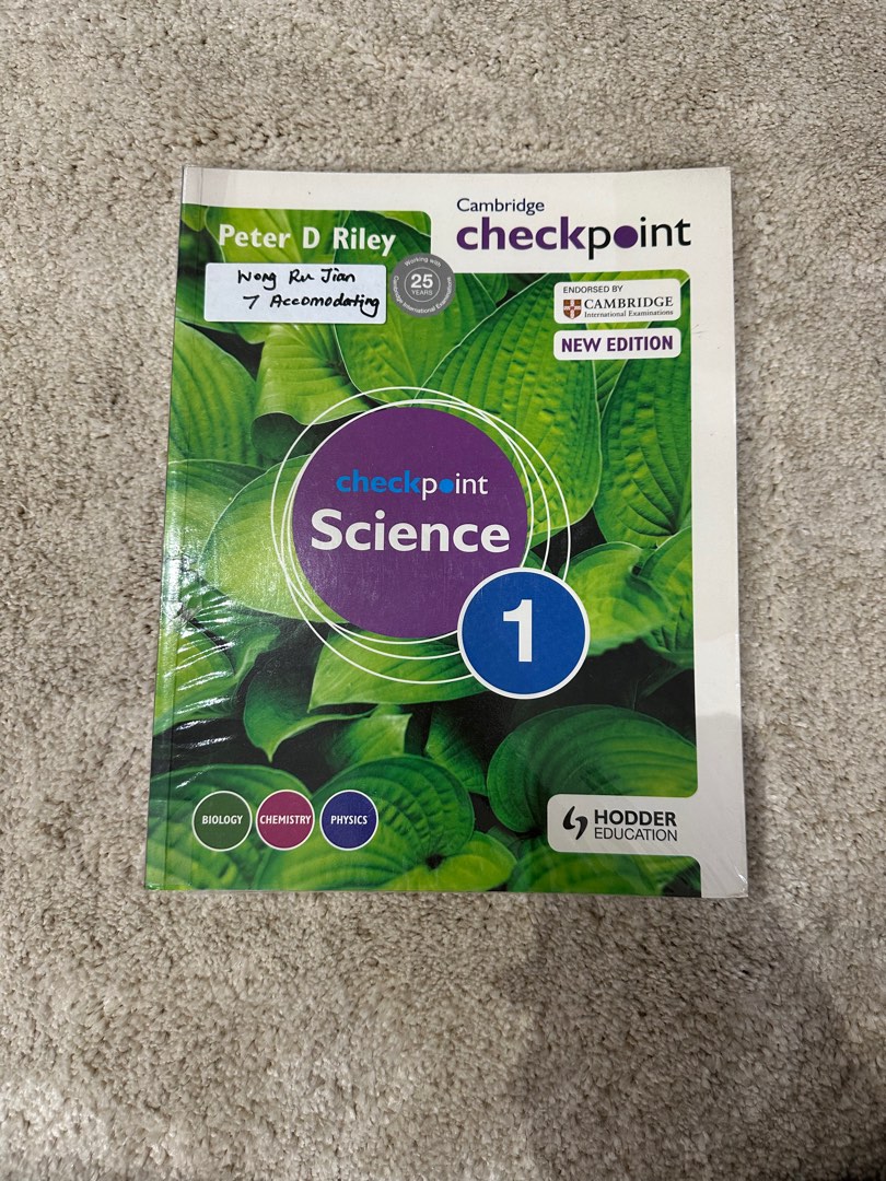 Cambridge Checkpoint Science 1 Textbook, Hobbies & Toys, Books ...