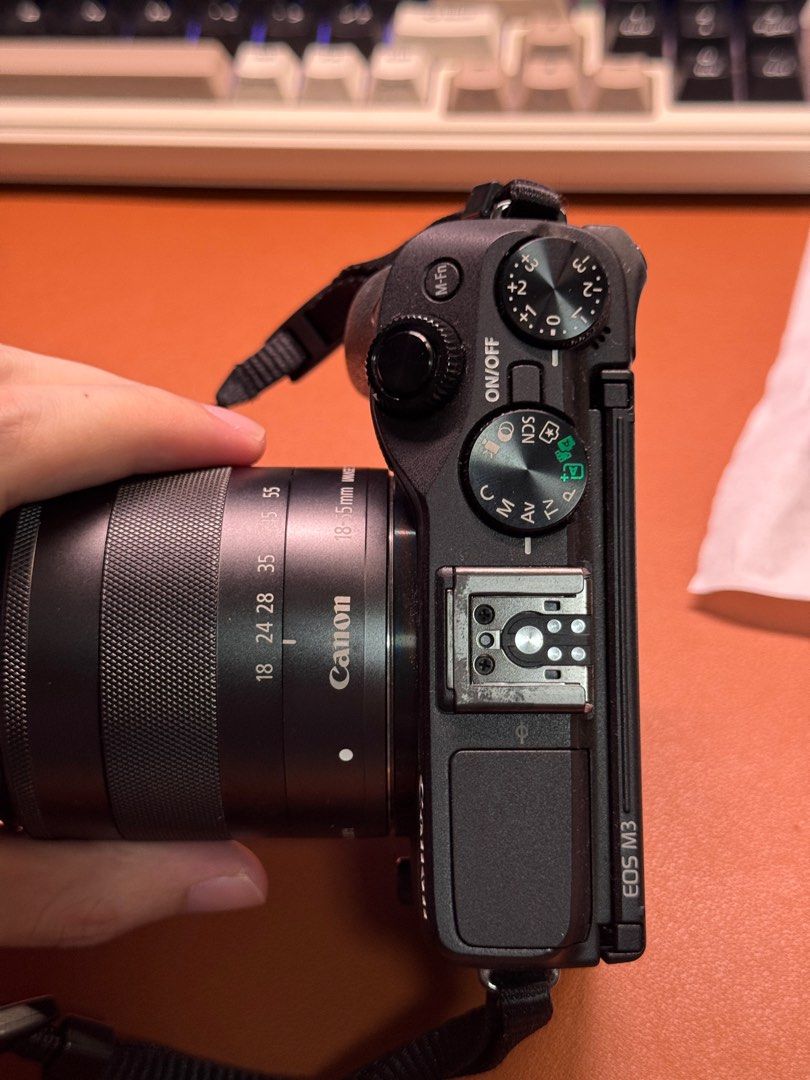 Canon EOS M3 Mirrorless Camera with 18-55mm Lens, Photography, Cameras ...