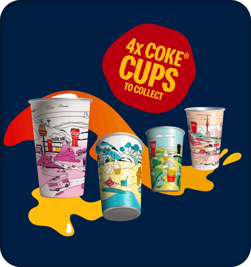 Coca Cola Mcdonald's Colour Changing Cup, Hobbies & Toys, Memorabilia ...