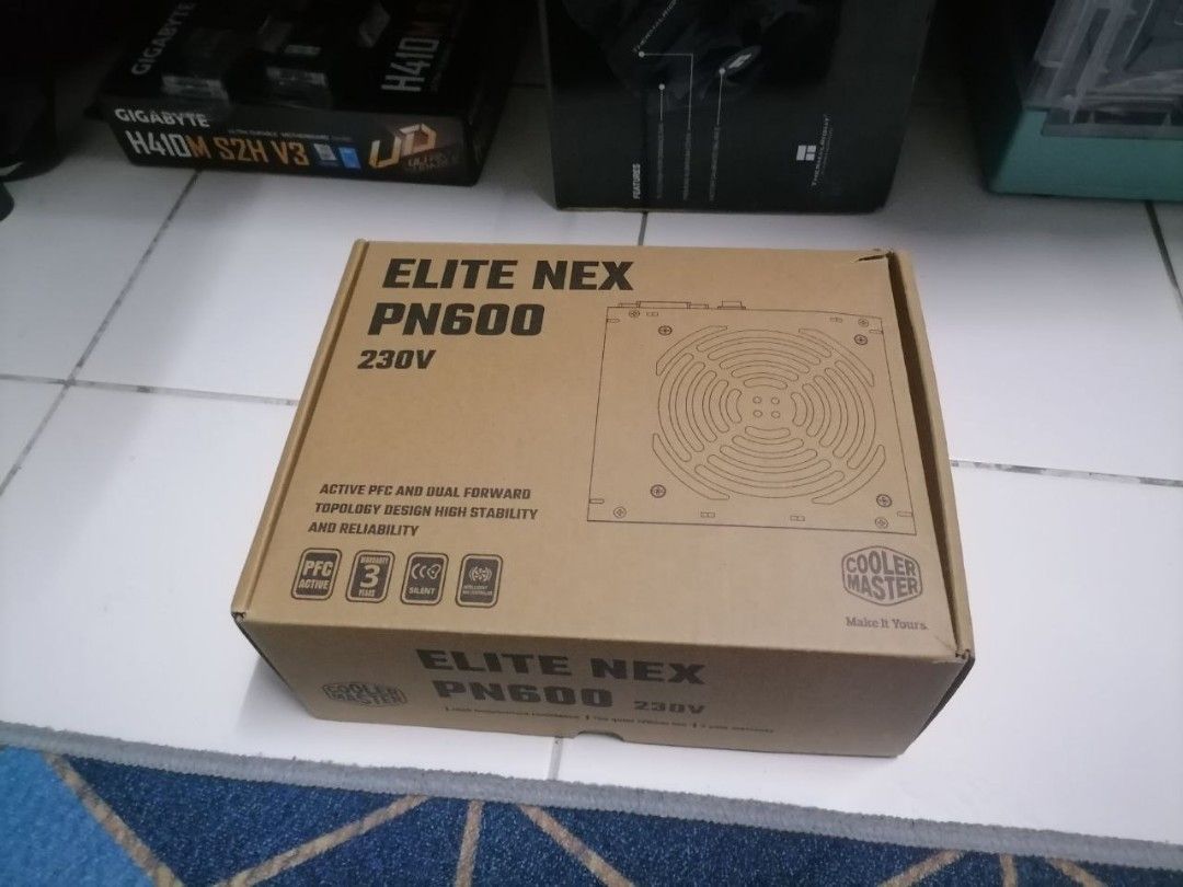 Cooler Master Elite NEX PN600 230V Power Supply, Computers & Tech ...