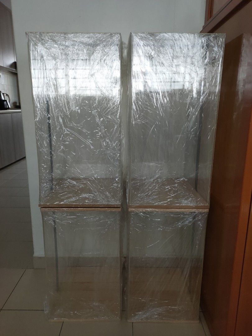35cm x 30cm x 60cm Display Case Clear Top Front Door Panel For Hot Toy ...