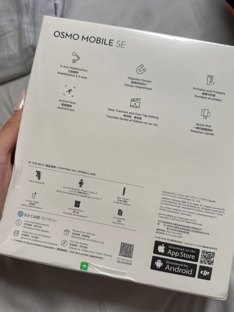 DJI Osmo Mobile SE Smartphone Stabilizer - Brand New, Photography ...