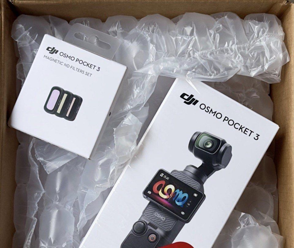 DJI Osmo Pocket 3 + Magnetic ND Filters - Brand New, Photography ...