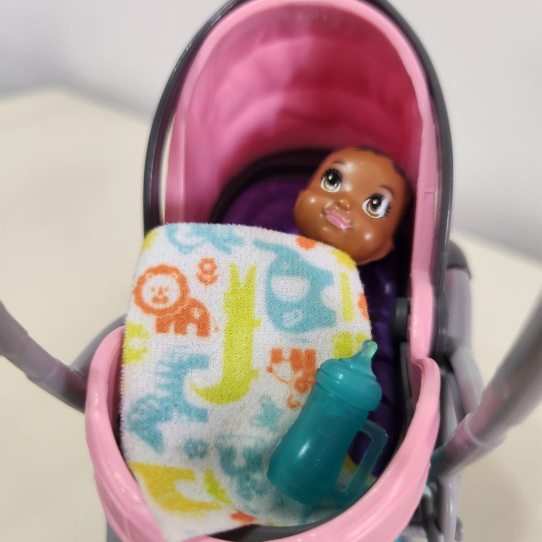 Barbie Stroller with Baby Doll (Barbie sold separately), Hobbies & Toys ...
