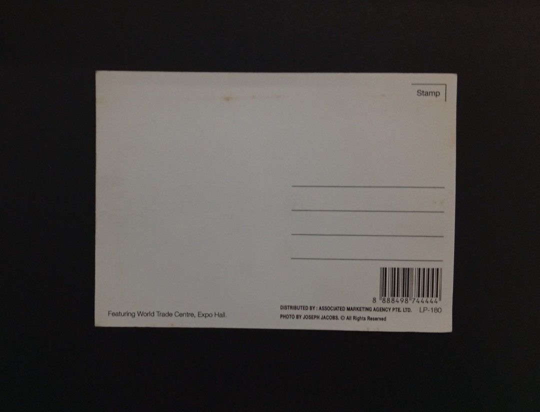 Early 90s Expo Hall World Trade Centre Postcard, Hobbies & Toys ...