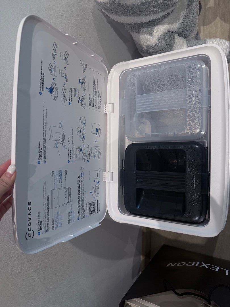 ECOVACS Deebot Auto-Empty Station X2 omni series, TV & Home Appliances ...