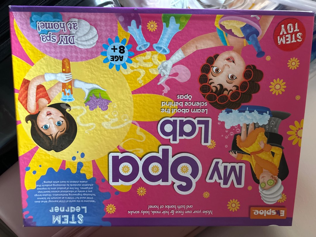 Eksploe My Spa Lab STEM Toy, Hobbies & Toys, Toys & Games on Carousell