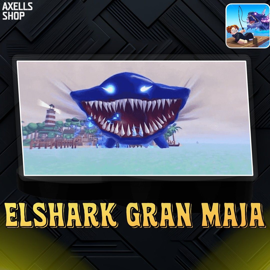 Elshark Gran Maja - Fish It Roblox, Video Gaming, Gaming Accessories ...