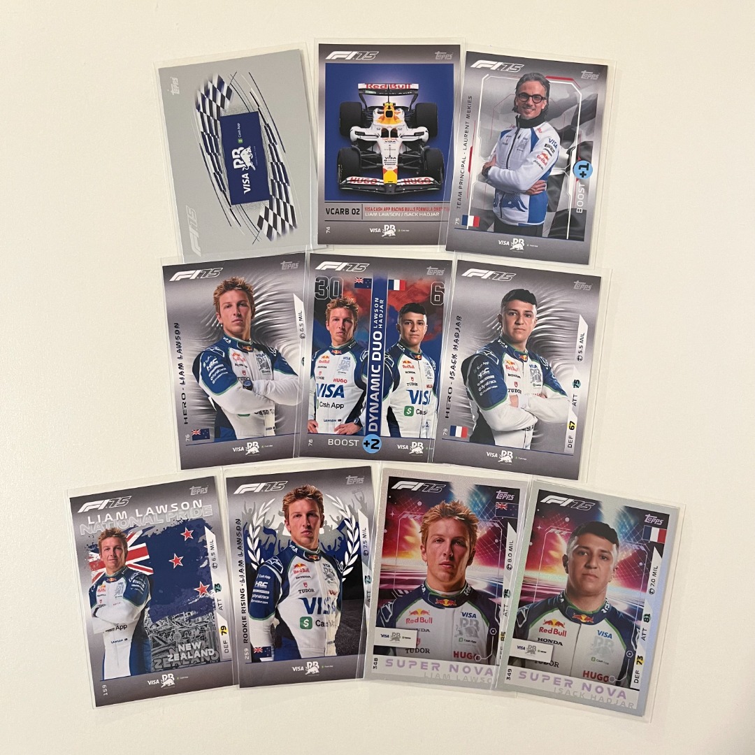 topps turbo attax 2025 - racing bulls, Hobbies & Toys, Toys & Games on ...