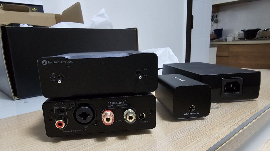 Fosi Audio V3 Mono Block Amplifier x 2, Audio, Soundbars, Speakers ...