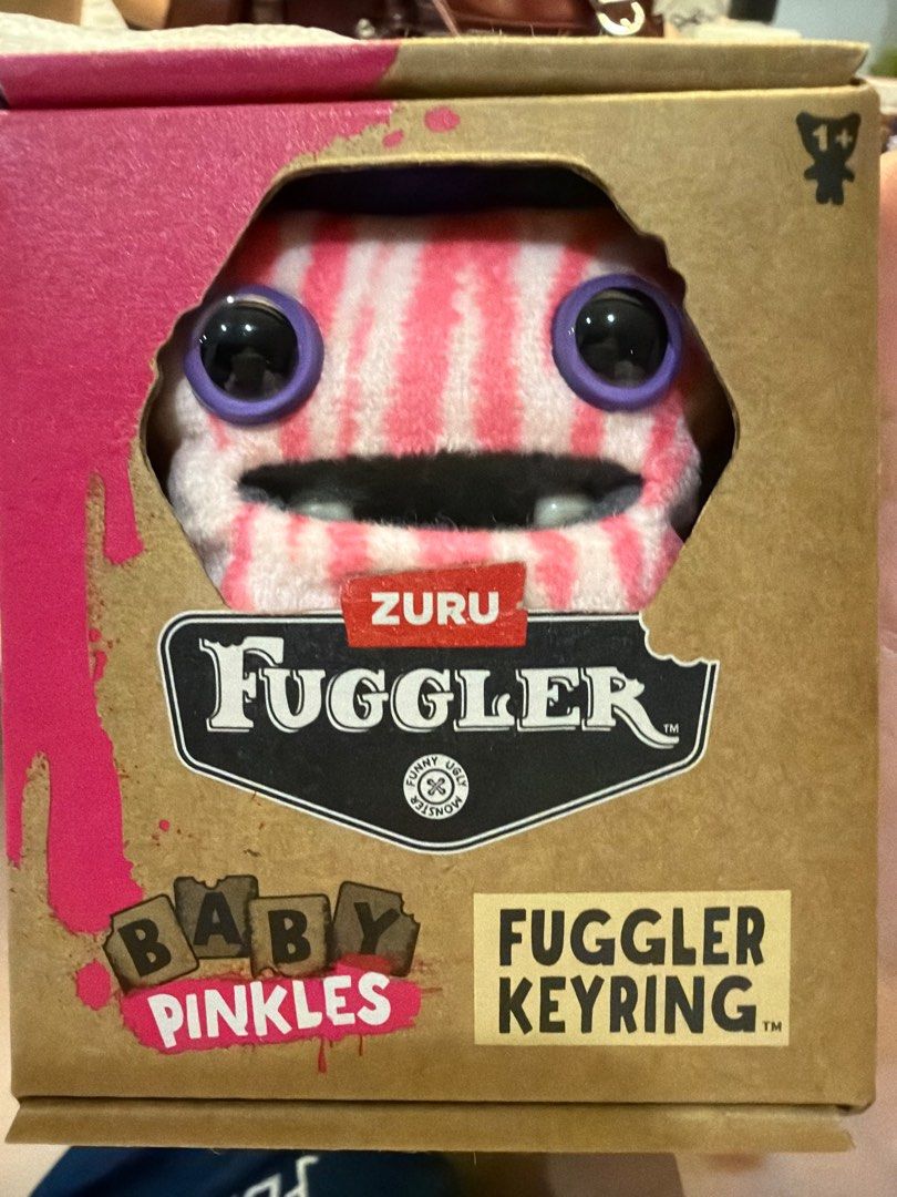Fuggler Baby Pinkles Keychain, Hobbies & Toys, Toys & Games on Carousell