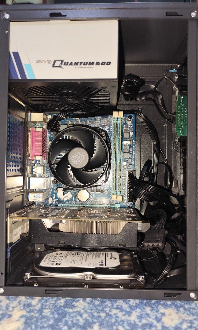 Fullset Bajet Gaming PC Intel 3rd Gen 4c8t, Computers & Tech, Desktops ...