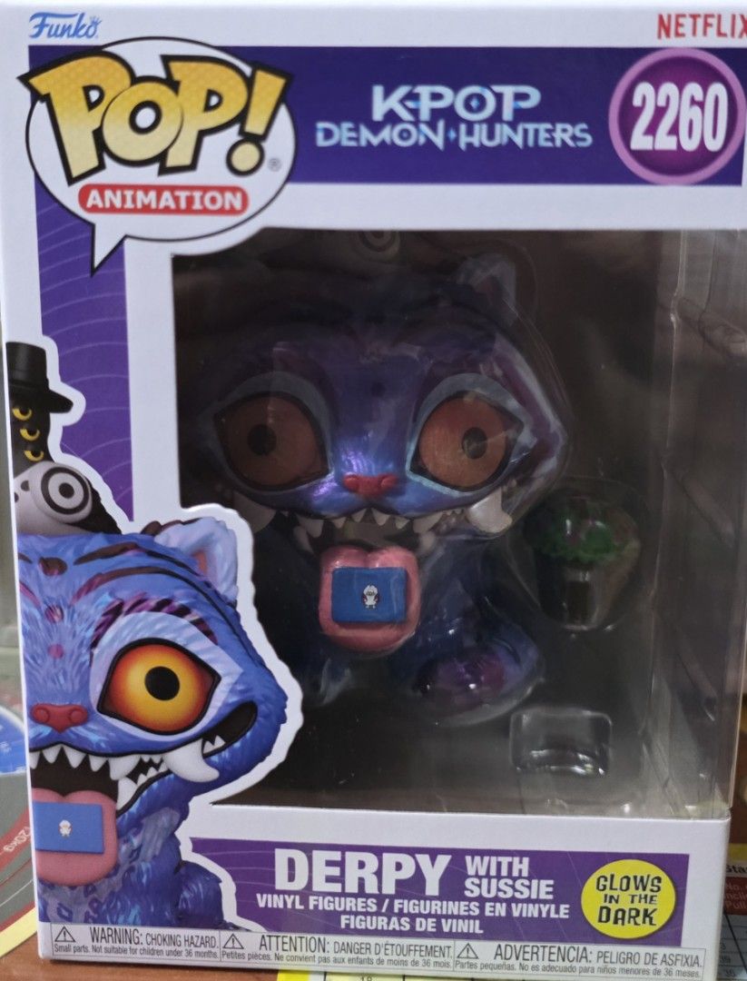 Funko Pop! Animation K-Pop Demon Hunters Derpy with Sussie #2260 ...