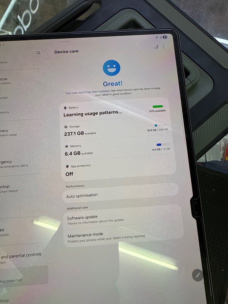 Galaxy Tab S9 Ultra (5G) Graphite 256GB, Mobile Phones & Gadgets ...