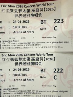 Tsai Chin Genting Concert 2026, Tickets & Vouchers, Event Tickets on ...