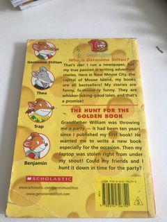 Geronimo Stilton: The Hunt for the Colosseum Ghost, Hobbies & Toys ...