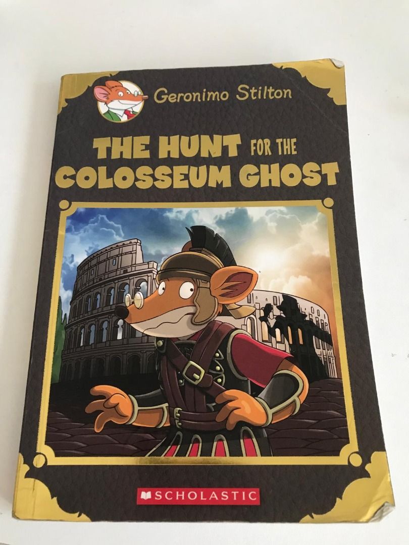 Geronimo Stilton: The Hunt for the Colosseum Ghost, Hobbies & Toys ...