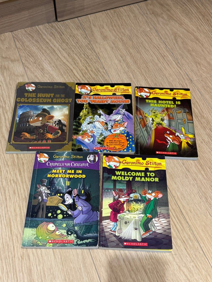 Ghost/haunted/halloween Geronimo Stilton Books, Hobbies & Toys, Books ...