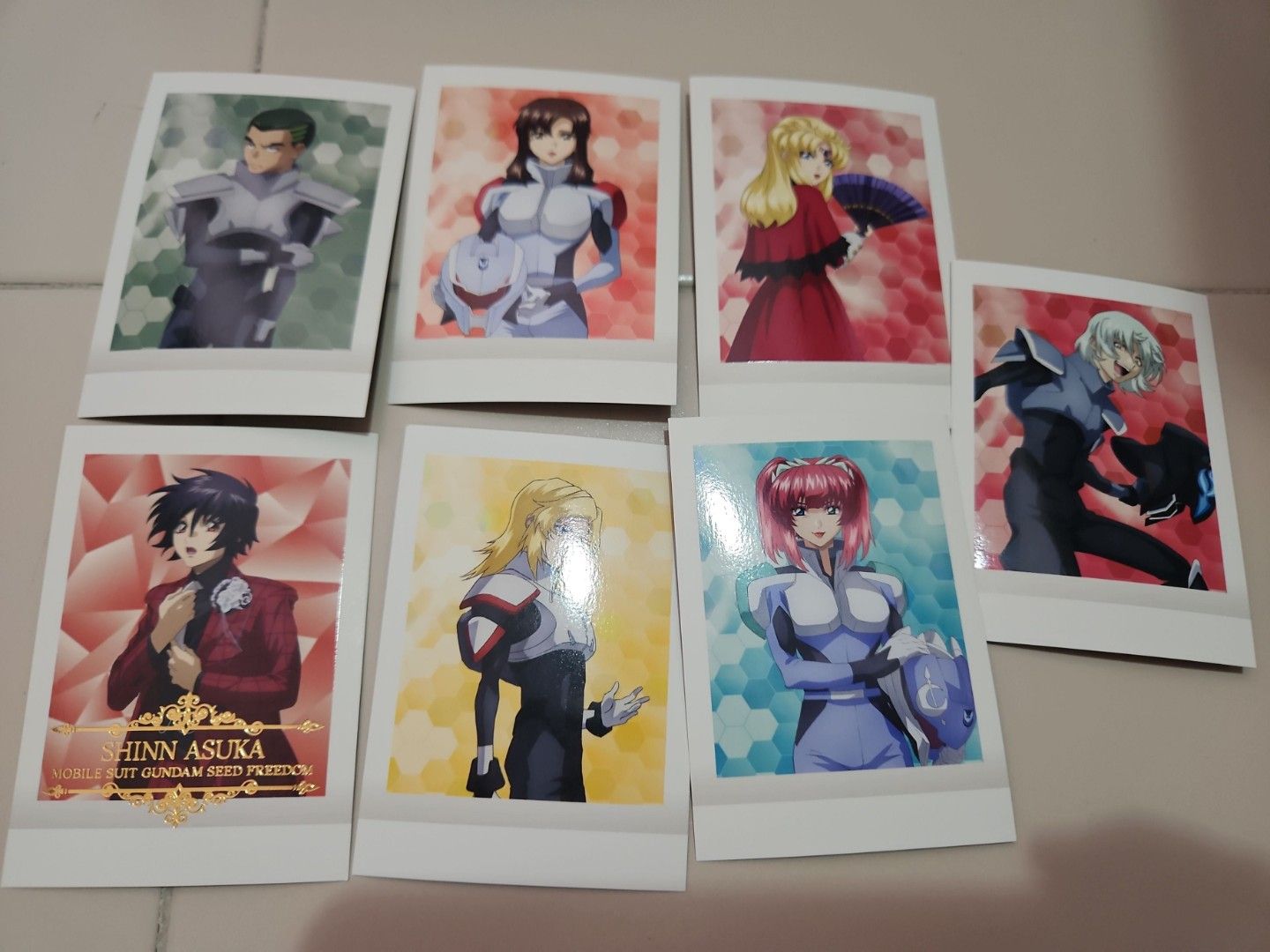 Gundam Seed Freedom Cards (Shinn Asuka etc), Hobbies & Toys, Toys ...