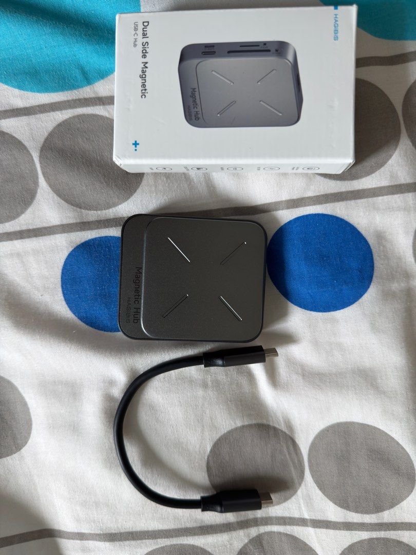 HAGIBIS Dual Side MagSafe USB-C Hub, Computers & Tech, Parts ...