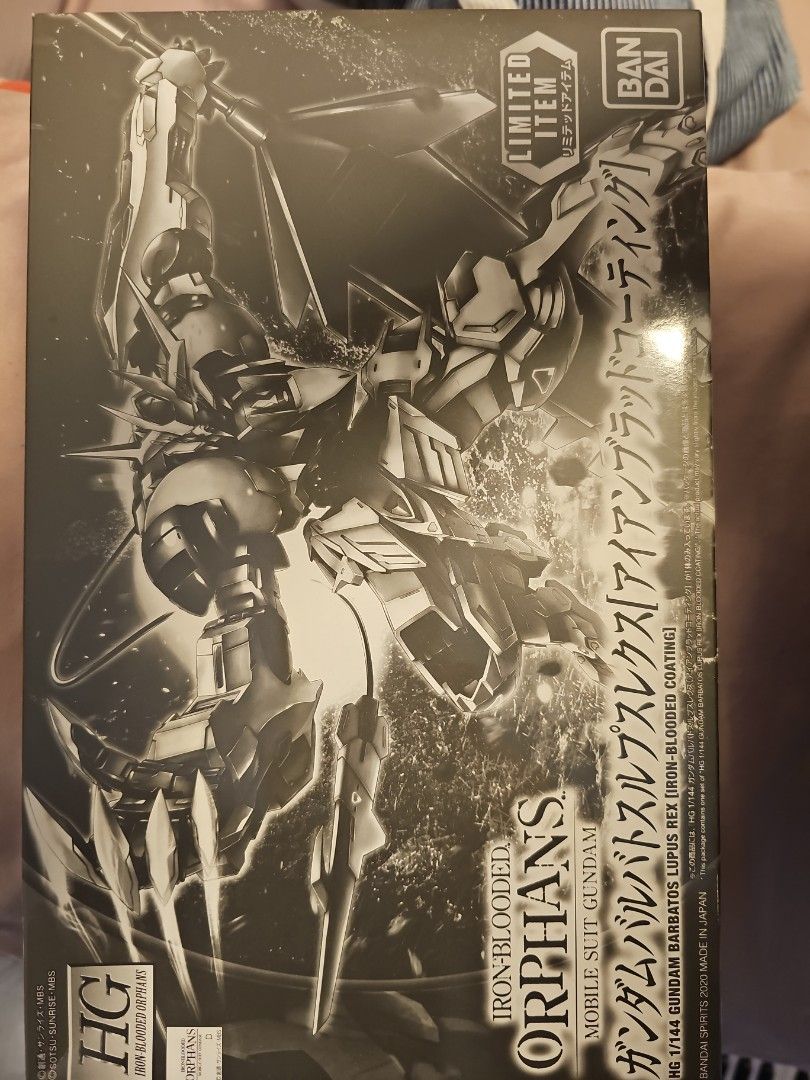 HG 1/144 Gundam Barbatos Lupus Rex (Iron-Blooded Coating), Hobbies ...