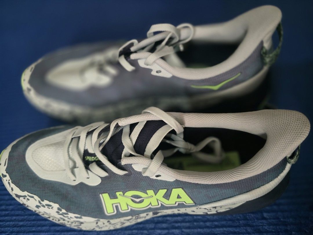 HOKA Speedgoat 6 Trail Running Shoes - US 9.5, Men's Fashion, Footwear ...
