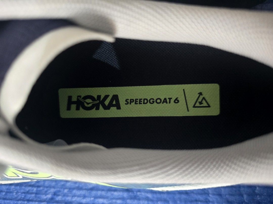 HOKA Speedgoat 6 Trail Running Shoes - US 9.5, Men's Fashion, Footwear ...