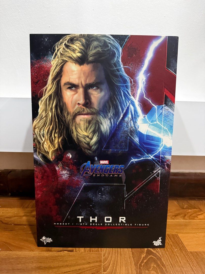 Hot Toys Avengers: Endgame Thor 1/6 Scale Figure, Hobbies & Toys, Toys ...
